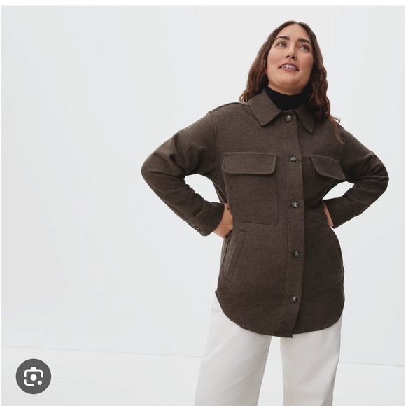 Everlane | Jackets & Coats | Everlane Shirt Jacket | Poshmark